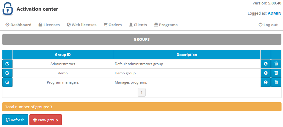 Screenshots gallery | Software protection, licensing and copy protection with PC Guard Software ...